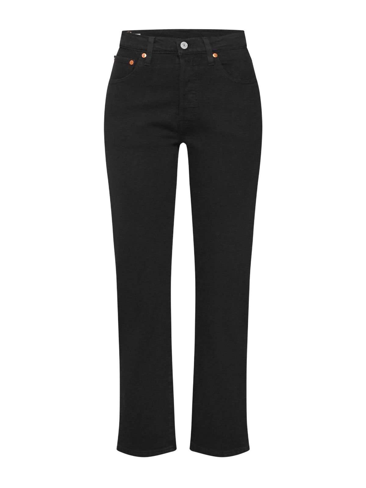 Jeans '501 Crop' nero Levi's | Quaranta Boutique