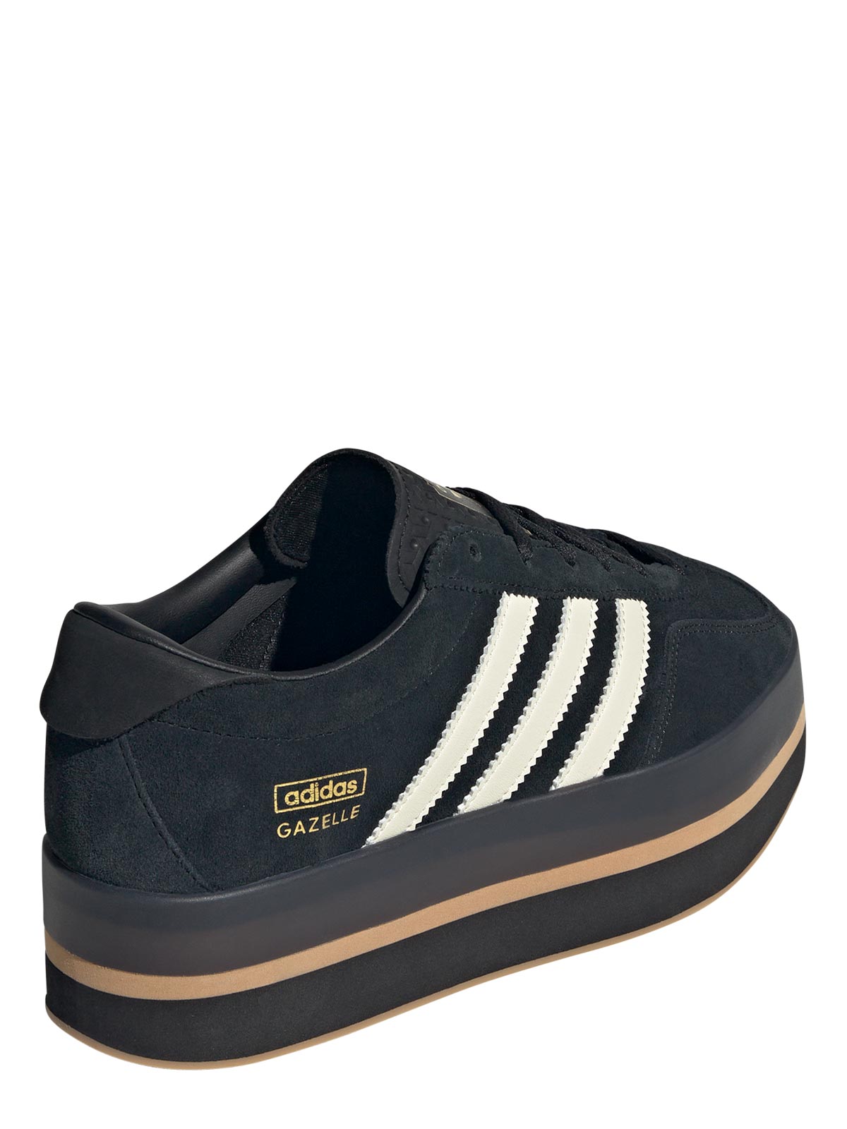 adidas Gazelle Stack black sneakers | Quaranta Boutique Black Adidas ...