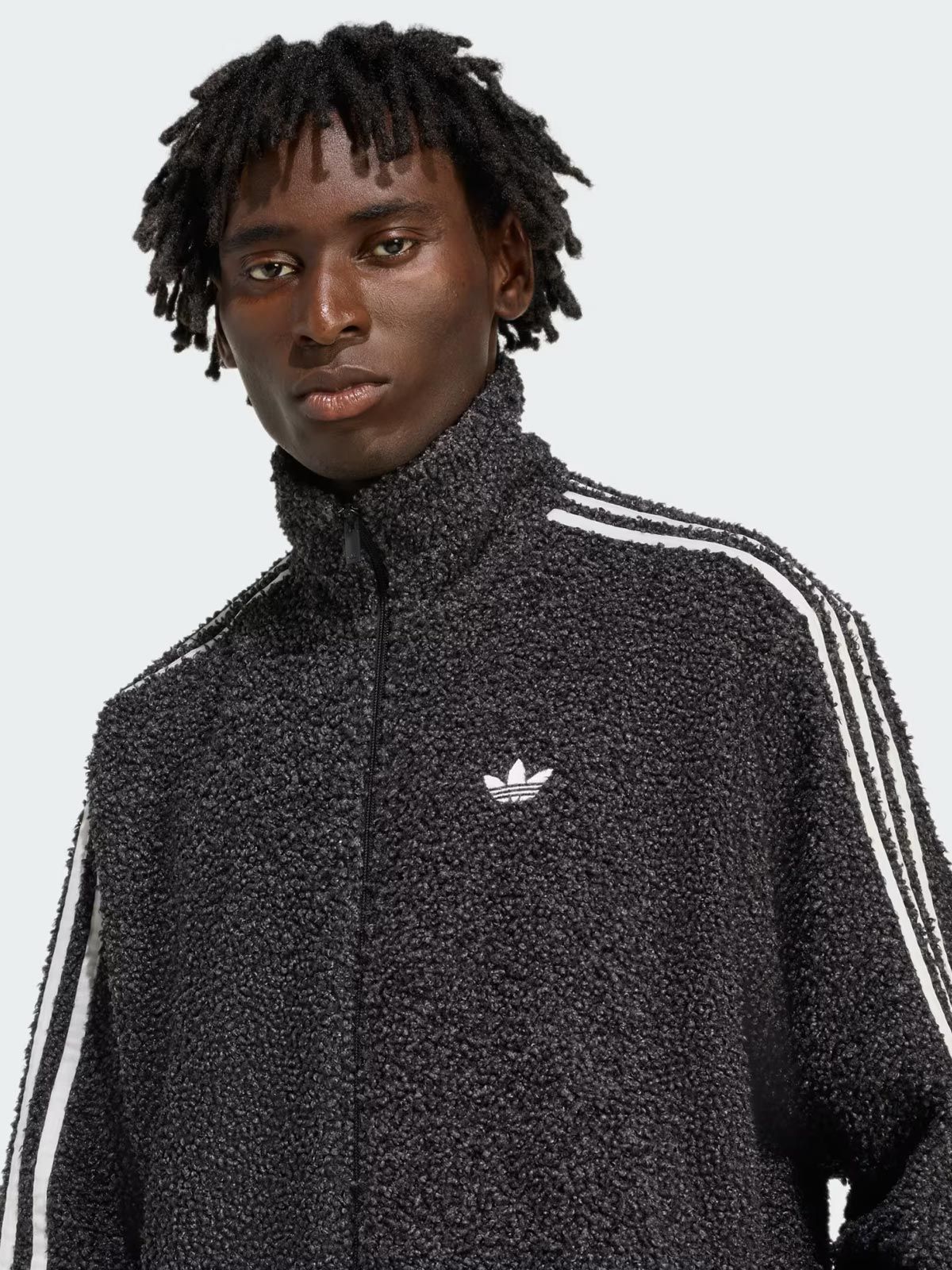 giacca adidas nera in Bouclé Firebird da uomo | Quaranta Boutique ...