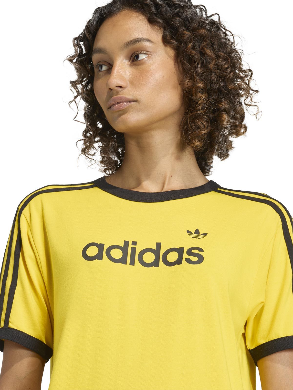 yellow adidas Originals Linear T-Shirt | Quaranta Boutique Adidas originals